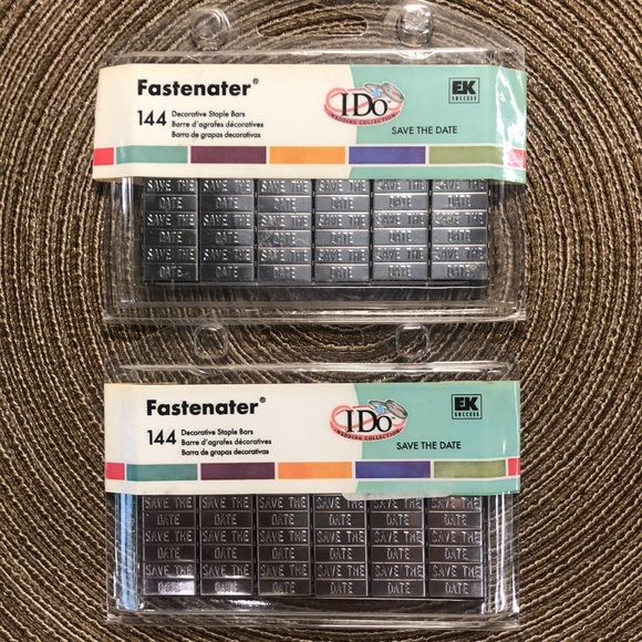 Ek Success | Office | Fastenater Save The Date Staple Bars | Poshmark